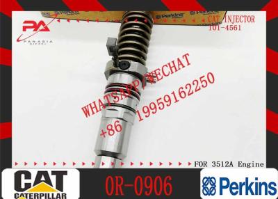 China Common Rail Injector Assy Injector 6I-3075 7C-4184 0R-0906 Engine Components 6I3075 7C4184 0R0906 for Caterpillar 3500A INJECTOR for sale
