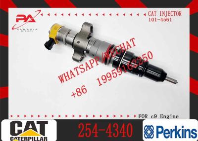 중국 공장 가격 고품질 디젤 엔진 부품 일반 철도 연료 주입기 254-4340 CAT C9 330D 340D 336D 발굴기 판매용