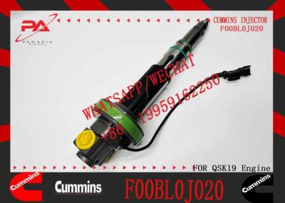 China Engineering Machinery QSK19 Truck Engine System Accessories F00BL0J020 Diesel Fuel Injector for sale