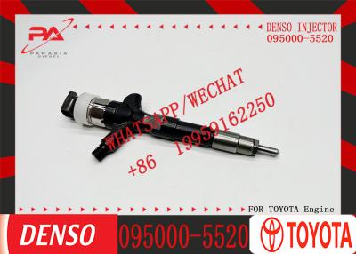 China Car Part Fuel Injector For Toyota Hilux Spare Parts OEM 095000-5520 23670-0L010 With Engine Isbe Diesel Injector Injection Valve for sale