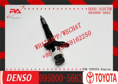 China Car Part Fuel Injector For Toyota Hilux Spare Parts OEM 095000-5663 095000-5520 23670-0L010 With Engine Isbe Diesel Injector Injection Valve for sale