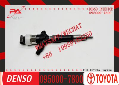 China Diesel Fuel Common Rail Injector 095000-7800 095000-7801 23670-30310 23670-30250 23670-39145 for Toy-ota Hiace 2.5 D-4D 2KD-FTV for sale