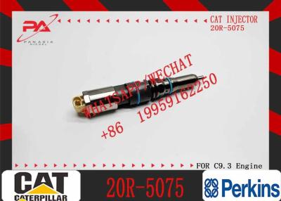 China 20R5075 20R-5075 4563509 456-3509 Common Rail Fuel Injector for Caterpillar CAT C9.3 Engine D6T D7E E336F Excavator Spare Parts for sale