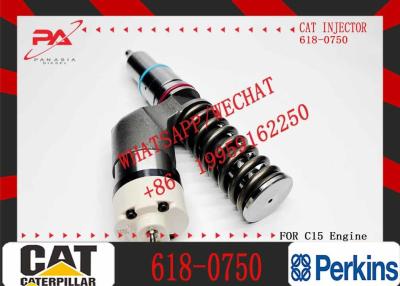 China Original New Caterpillar Fuel Injector 618-0750 253-0615 6180750 2530615 Universal Genuine New Cat Injector for C15 C32 Engine for sale