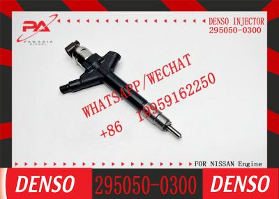 Cina Nuovo iniettore di carburante diesel 295050-0300 16600-5X000 16600-5X00A 2950500300 per NISSAN Pathfinder NAVARA YD25 in vendita