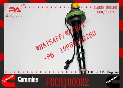 China Genuine Diesel Injector Assy Model F00BJ00002 F00BJ00003 2882078 QSK60 for sale