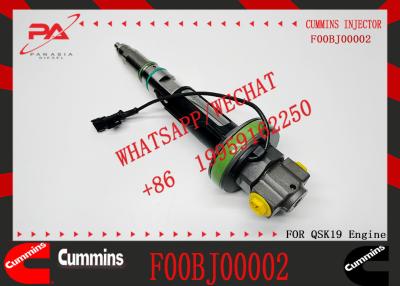 China Genuine Diesel Injector Assy Model F00BJ00002 F00BJ00003 2882078 QSK60 for sale