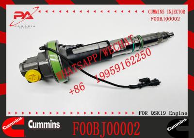 China Genuine Diesel Injector Assy Model F00BJ00002 F00BJ00003 2882078 QSK60 for sale