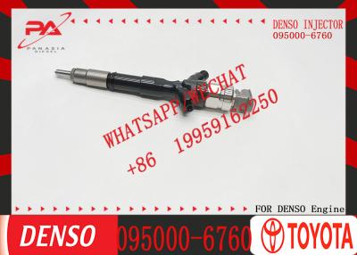 China Diesel Fuel Injector 095000-6760 095000-6761 Common Rail Fuel Injector 23670-30140 for Toyota Hilux 2.5l Euro4 for sale