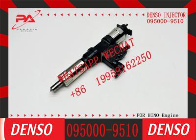 중국 고품질 Common Rail Injector 095000-9510 23670-E0510 for N04C 디젤 노즐 조립 자동차 부품 판매용