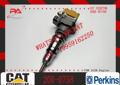 Cina Parti di alta qualità del motore 20R-0758 Iniettore di carburante per la categoria 631E 651E 657E 3412E 3408 Iniettore del motore 174-7526 1747526 in vendita