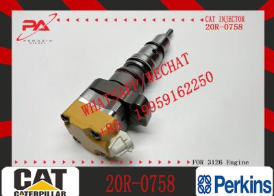 Cina Parti di alta qualità del motore 20R-0758 Iniettore di carburante per la categoria 631E 651E 657E 3412E 3408 Iniettore del motore 174-7526 1747526 in vendita