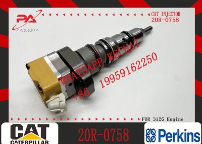 Cina Parti di alta qualità del motore 20R-0758 Iniettore di carburante per la categoria 631E 651E 657E 3412E 3408 Iniettore del motore 174-7526 1747526 in vendita