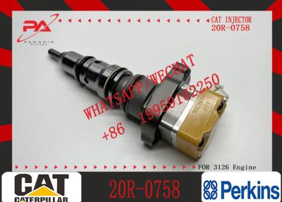 Cina Parti di alta qualità del motore 20R-0758 Iniettore di carburante per la categoria 631E 651E 657E 3412E 3408 Iniettore del motore 174-7526 1747526 in vendita