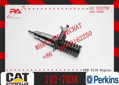 Китай 101-4561 101-8673 102-7038 Инжектор топлива для двигателя Caterpillar CAT 3114 3116 продается