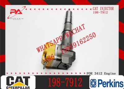 China Peças de escavadeira 3412 Injetor de motor 111-7916 198-4752 20R-5392 198-6877 232-1170 Injetor de combustível para escavadeira à venda