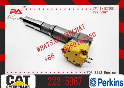 China Excavadora Peças do motor Injetor de combustível 169-7408 174-7527 222-5967 20R-0760 232-1175 173-9272 para 3412E 3408 Injetor de combustível à venda
