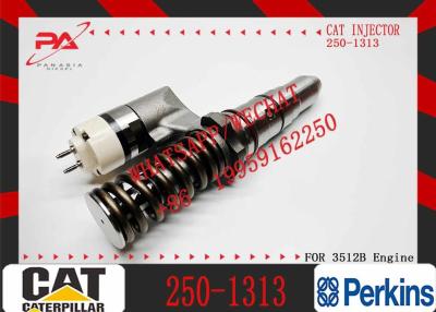 China Injetor de combustível 250-1313 250-1312 2501312 Injetor de combustível para motores diesel 10R-1275 10R1275 para o CAT 793C 793D 3512B à venda