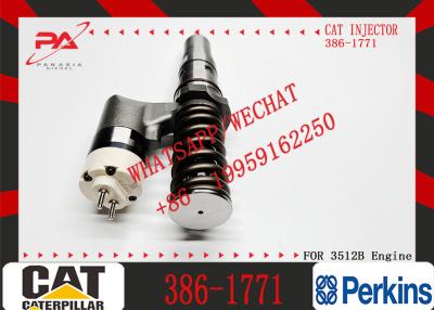 China Injetor de Combustível Diesel Common Rail Diesel 386-1771 3861771 20R-1280 para Motor Diesel Caterpillar CAT 3508C 3512C 3516C à venda