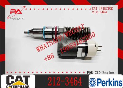 China Inyector de combustible 212-3464 2123464 para la excavadora Caterpillar C-10 C-12 C12 Motor 10R-0725 10R0725 en venta