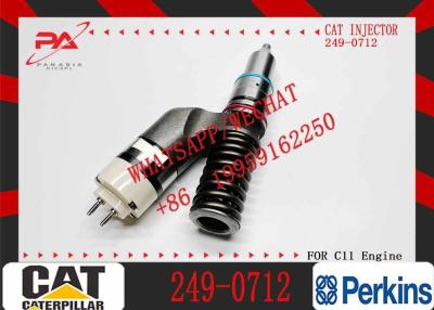 China 249-0712 10R-3147 Inyector de combustible diesel de tren común para Caterpillar para el motor CAT C11 C13 Compatible en venta