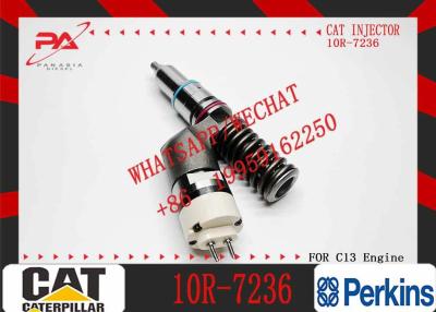 China Common Rail Fuel Injector 249-0705 10R-7236 for Caterpillar Excavator 2490705 10R7236 C13 Engine Injector for sale