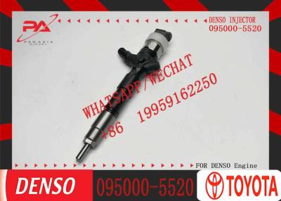 중국 새로운 코먼 레일 주입기 23670-39276 23670-30100 095000-5520 1KD 2KD 디젤 노즐 조립 고품질 판매용