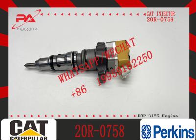 Cina CAT common rail injecto 20R-0758 153-5938 104-3377 è adatto per il gruppo di iniettori del motore diesel CAT3126 in vendita