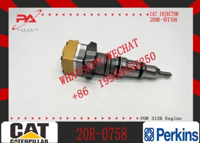 Cina CAT common rail injecto 20R-0758 153-5938 104-3377 è adatto per il gruppo di iniettori del motore diesel CAT3126 in vendita