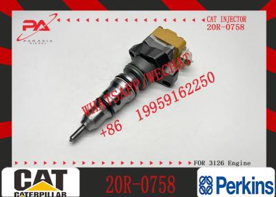 Cina CAT common rail injecto 20R-0758 153-5938 104-3377 è adatto per il gruppo di iniettori del motore diesel CAT3126 in vendita