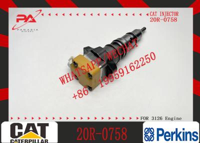 Cina CAT common rail injecto 20R-0758 153-5938 104-3377 è adatto per il gruppo di iniettori del motore diesel CAT3126 in vendita