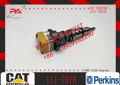 China Partes de excavadoras 3126 Motor inyector 111-7916 177-4753 138-8756 222-5963 222-5972 inyector de combustible para excavadoras en venta