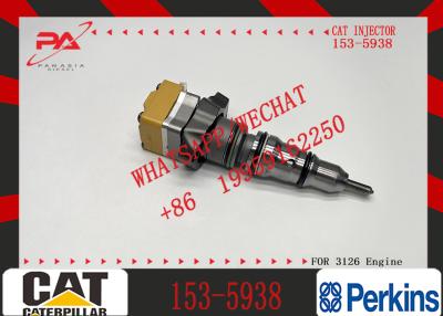 Cina CAT common rail injecto 20R-0758 153-5938 104-3377 è adatto per il gruppo di iniettori del motore diesel CAT3126 in vendita