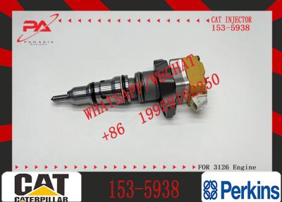 Cina CAT common rail injecto 20R-0758 153-5938 104-3377 è adatto per il gruppo di iniettori del motore diesel CAT3126 in vendita