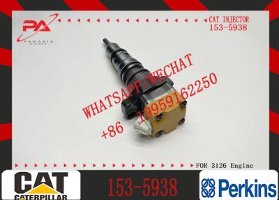 Cina CAT common rail injecto 20R-0758 153-5938 104-3377 è adatto per il gruppo di iniettori del motore diesel CAT3126 in vendita
