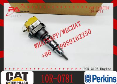 China CAT common rail injector 222-5966 10R-0781 232-1168 is suitable for CAT3126 diesel engine injector assembly for sale