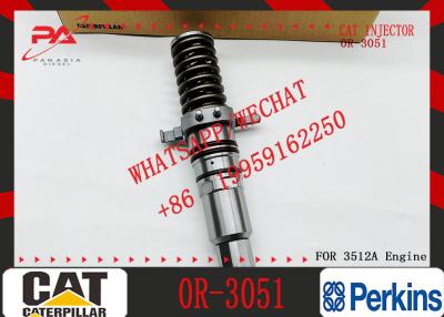 China 4P-9075 4P9075 Common Rail Fuel Injector 0R-3051 0R-0906 Diesel Injection Valves for CAT 3512 3516 3508 for sale