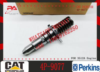 China Common Rail Diesel Fuel Injector 4P-9077 4P-9076 4P-9075 for Caterpillar CAT 3508 3512 3516 Engine Injectors 4P9077 for sale