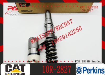China Common Rail Fuel Injector 249-0746 10R-2826 10R-2827 CAT 3512B Injector for Caterpillar Machinery Diesel Engine Parts for sale