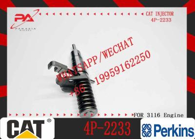 China 1PCS Fuel injector 4P-2233 For Caterpillar CAT 3116 Engine 953C Track Loader M318 Excavator 446B Backhoe Loader CS-563 for sale