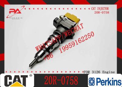 China 1PCS Fuel injector 20R-0758 For Caterpillar CAT 3412 Engine TK751 1390 1190 1190T 2390 Track Feller Buncher 3412E for sale