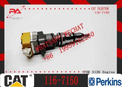 China 1PCS Fuel injector 116-7150 For Caterpillar CAT 3126 Engine 3126B 3126E Truck Engine 3126B C7 Marine Engine for sale