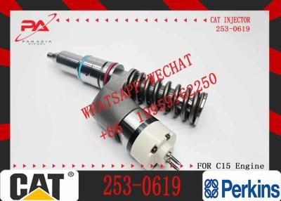 China Excavator Parts 253-0619 Fuel Injector 2530619 10R-7232 10R7232 for CAT C15 C18 C32 3406E Series for sale