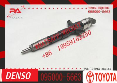 China High Quality High-pressure Common Rail Injector 095000-5663 23670-30050 Is Suitable for 2KD-FTV Engines for sale