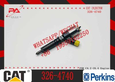 China Common Rail 326-4740 Fuel Injector 32E61-00022 2959140 295-9140 for Perkins C4.2 315D 318D 319D Excavator Diesel Engine for sale