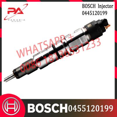 중국 쿠민스를 위한 공통 레일 결합체 디젤 연료 분사기 0445120199 판매용