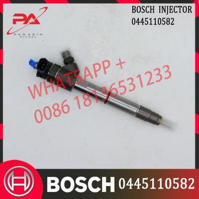 Cina Iniettore di combustibile comune genuino della ferrovia 0445110581 0445110582 per l'EURO di 2.0L VGT in vendita