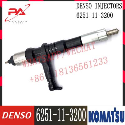 China 095000-6640 6251-11-3200 6251-11-3201 Injector Komatsu For SAA6D125E-5C/5D Engine for sale