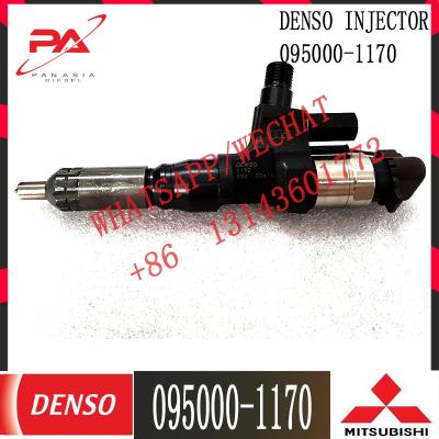China common rail injector GENUINE AND BRAND NEW DIESEL FUEL INJECTOR 095000-1170 FOR FUSO 6M60T ME30033 for sale
