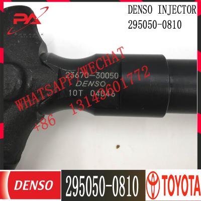 China Original common rail fuel injector 295050-0810 295050-0540 for TOYOTA 2KD Injector 23670-0l110 23670-09380 295050-0810 for sale